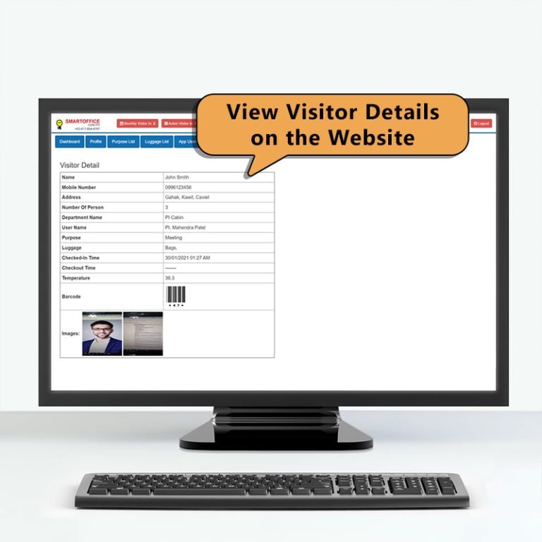 Paperless Visitor Pass – WORKING SMART